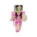Pink Dress Green Eyed Girl - 4" Action Figure Toy, Plastic Craft by ...