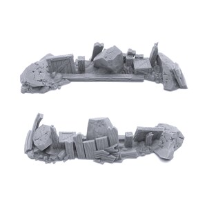 Urban Rubble: 28mm Miniature Wargaming Terrain - Etsy