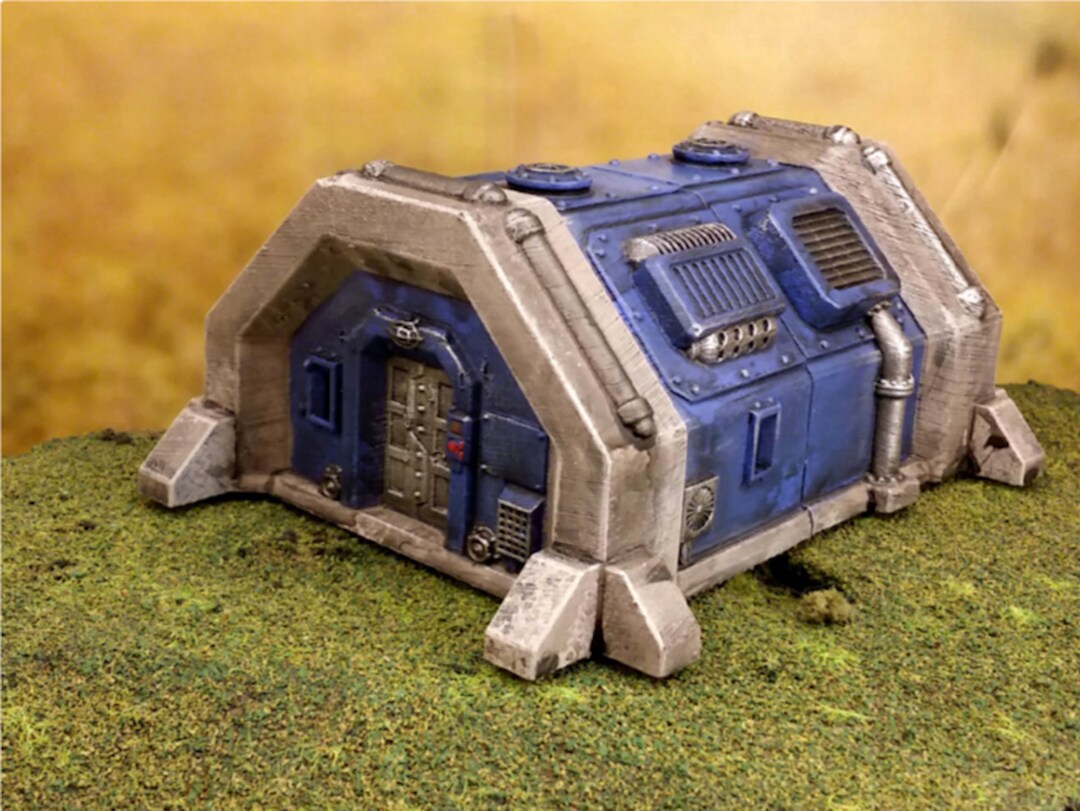Sci-fi Barracks Bunker - DND Terrain Compatible With Dungeons and ...