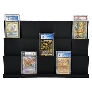 Graded Card Slab Stadium Displays (2 Pack), Compatible With PSA ...