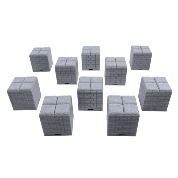 Locking Dungeon Tiles Raised Floor Tiles 10x Pieces - Etsy