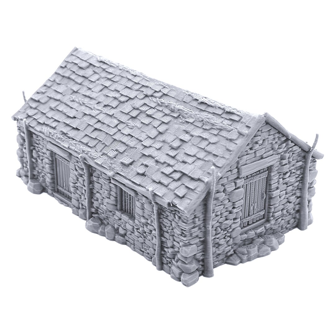 The Stone Barn by Printable Scenery, 3D Printed Tabletop RPG Scenery ...