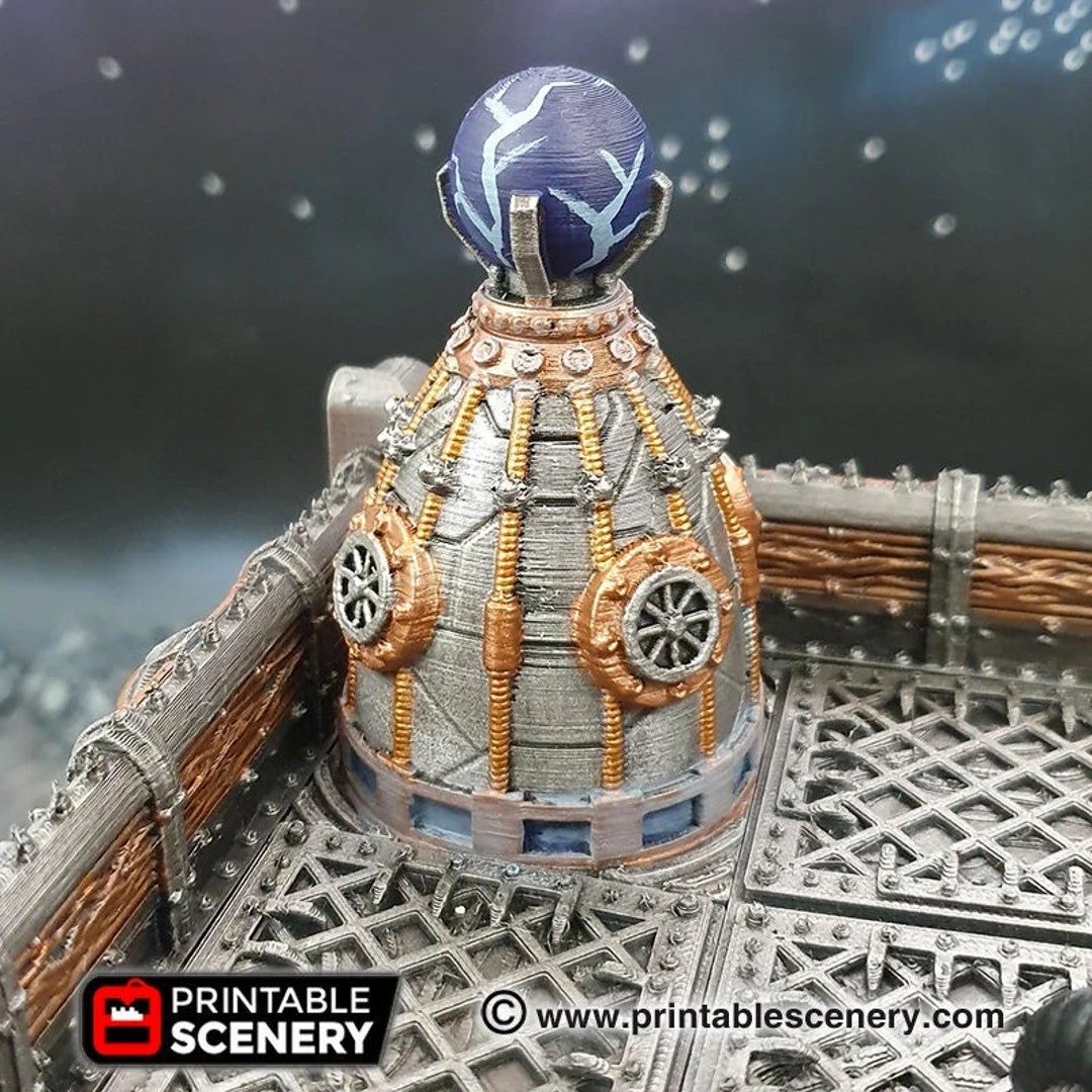 Plasma Spire: 28mm DND Terrain, Wargame Scenery - Etsy