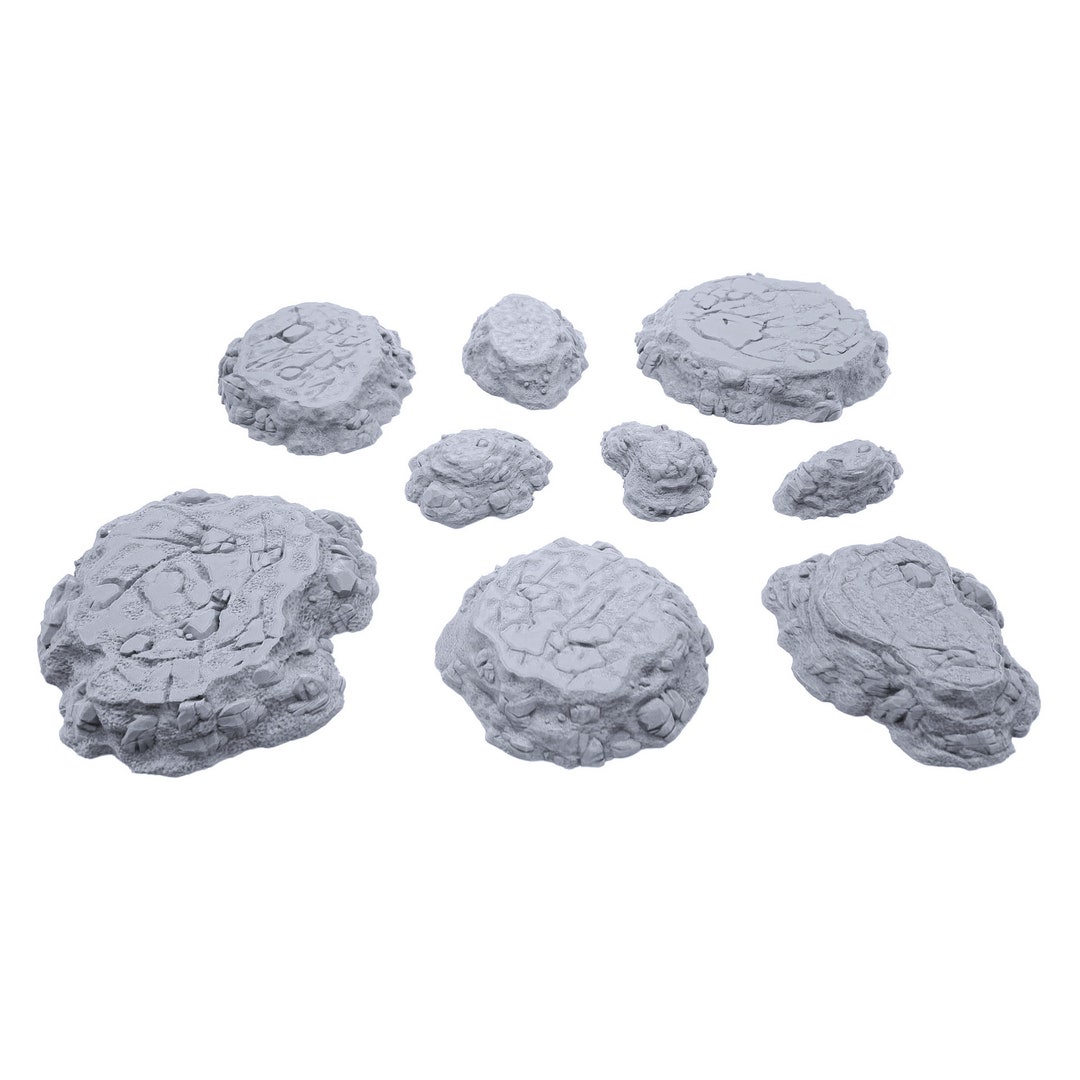 Modular Hills: 3D Printed Tabletop RPG Terrain (15mm-28mm) - Etsy