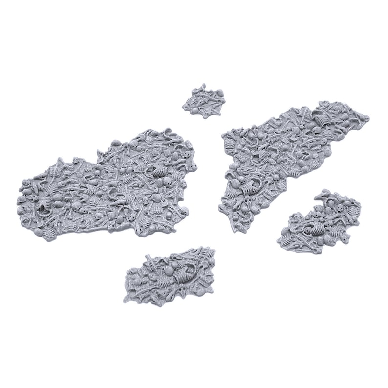 Bone Piles DND Terrain Compatible With Dungeons and Dragons, Warhammer ...