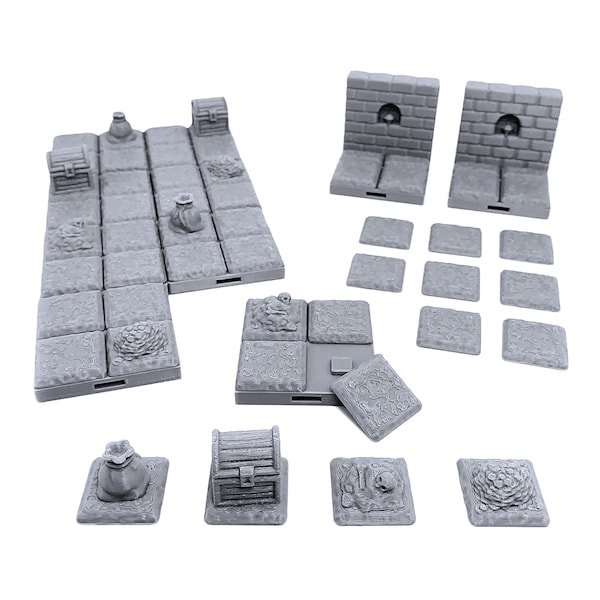 3d Printed Dungeon Tiles - Etsy
