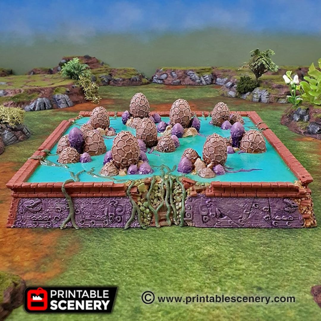 Breeding Pool DND Terrain Compatible With Dungeons and Dragons, 28mm ...