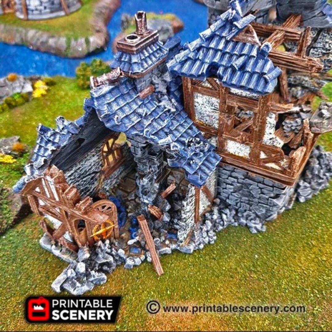 Ruined Navigator's Guild - DND Terrain Compatible With Dungeons and ...