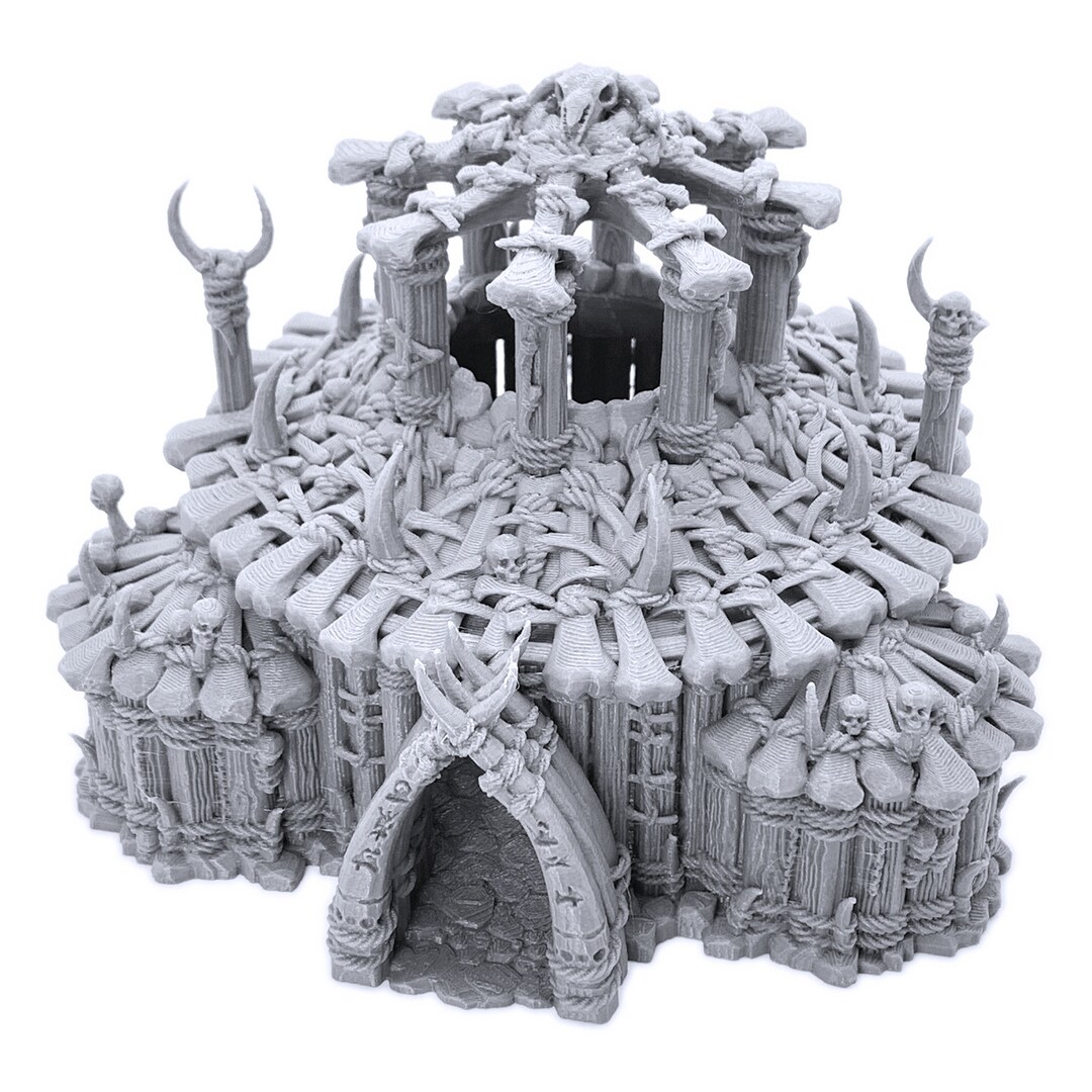 Witch Temple: 28mm DND Terrain for Tabletop Rpgs - Etsy