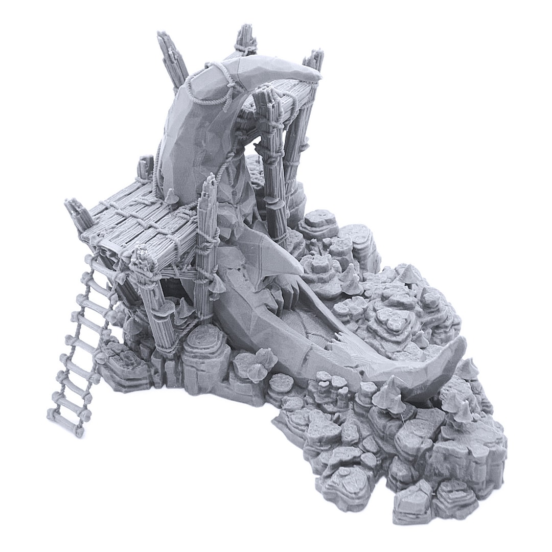 Moon Shrine - DND Terrain Compatible With Dungeons and Dragons, 28mm ...