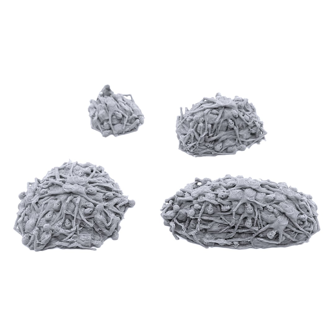 Corpse Piles - DND Terrain Compatible With Dungeons and Dragons, 28mm ...
