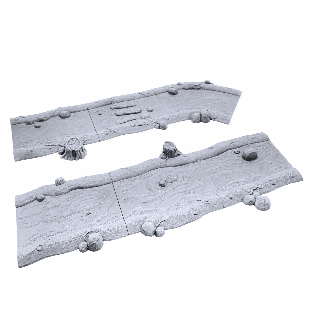 Endertoys River Terrain: D&D, 28mm Miniature Wargaming Scenery - Etsy