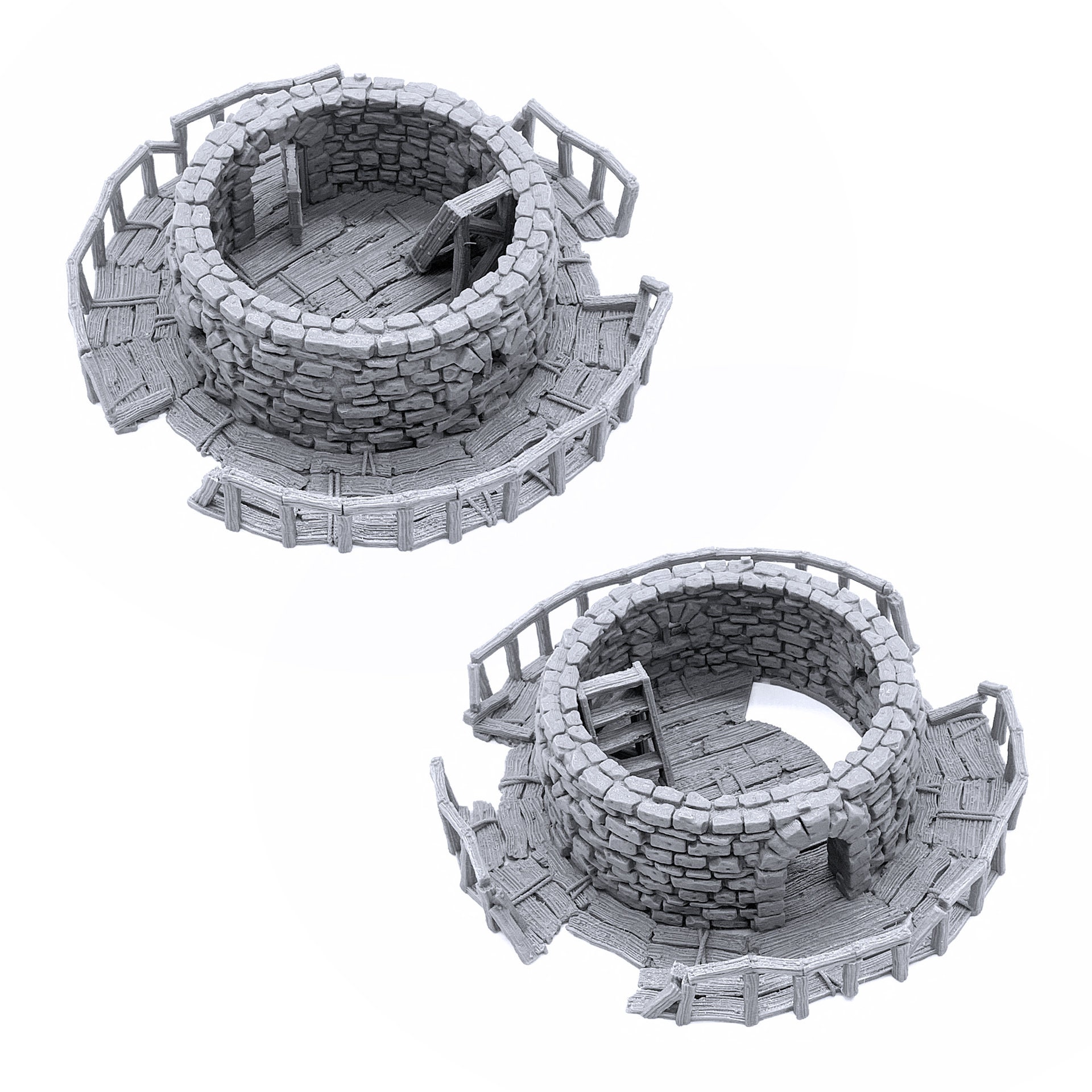 Haunted Windmill: 3D Printed RPG Wargame Terrain (15mm/28mm) - Etsy