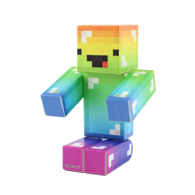 Derpy Rainbow Guy 4 Action Figure Toy Plastic Craft - Etsy