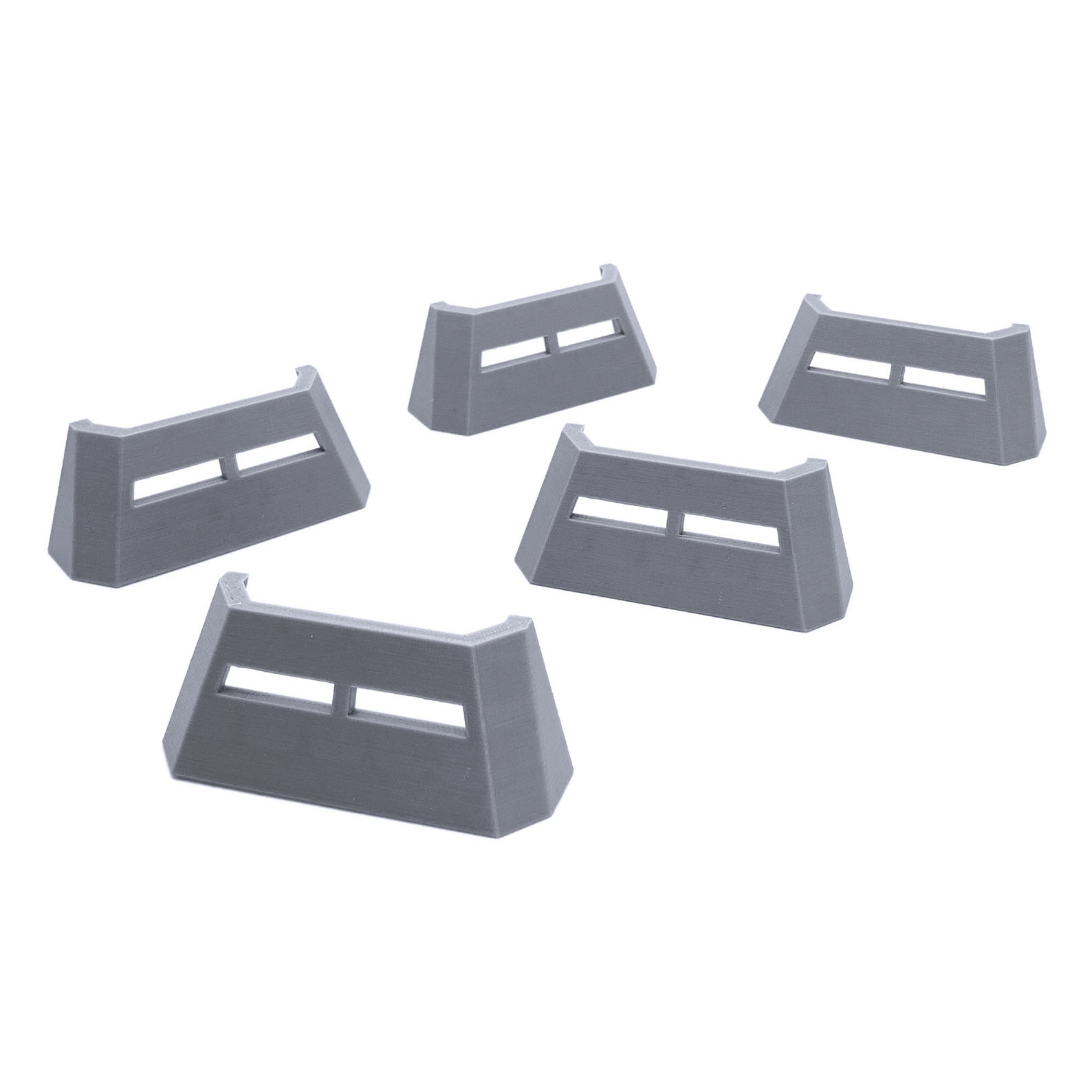 Bunker Walls, Terrain Scenery for Tabletop 28mm Miniatures Wargame, 3D ...
