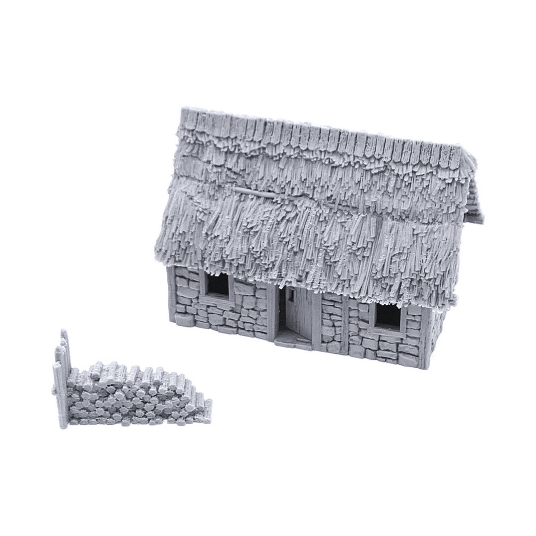 Norman Stone Barn - DND Terrain Compatible With Dungeons and Dragons ...