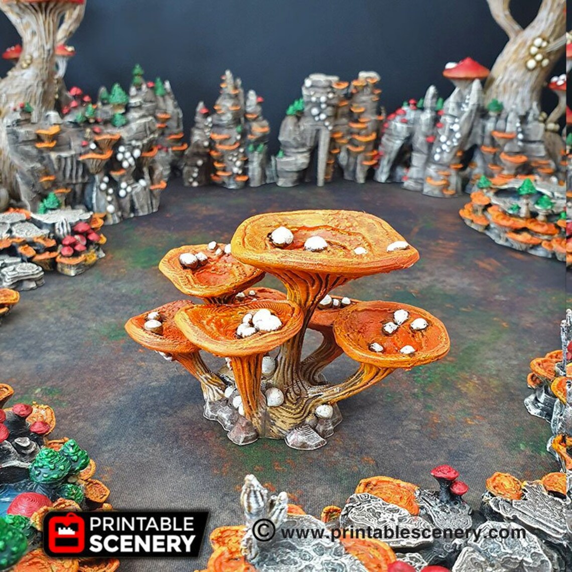 Lantern Clusters, 3D Printed Tabletop RPG Scenery and Wargame Terrain ...