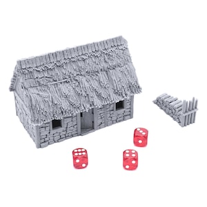 Norman Stone Barn - DND Terrain Compatible With Dungeons and Dragons ...