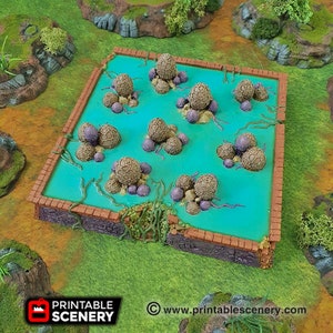 Breeding Pool DND Terrain Compatible With Dungeons and Dragons, 28mm ...