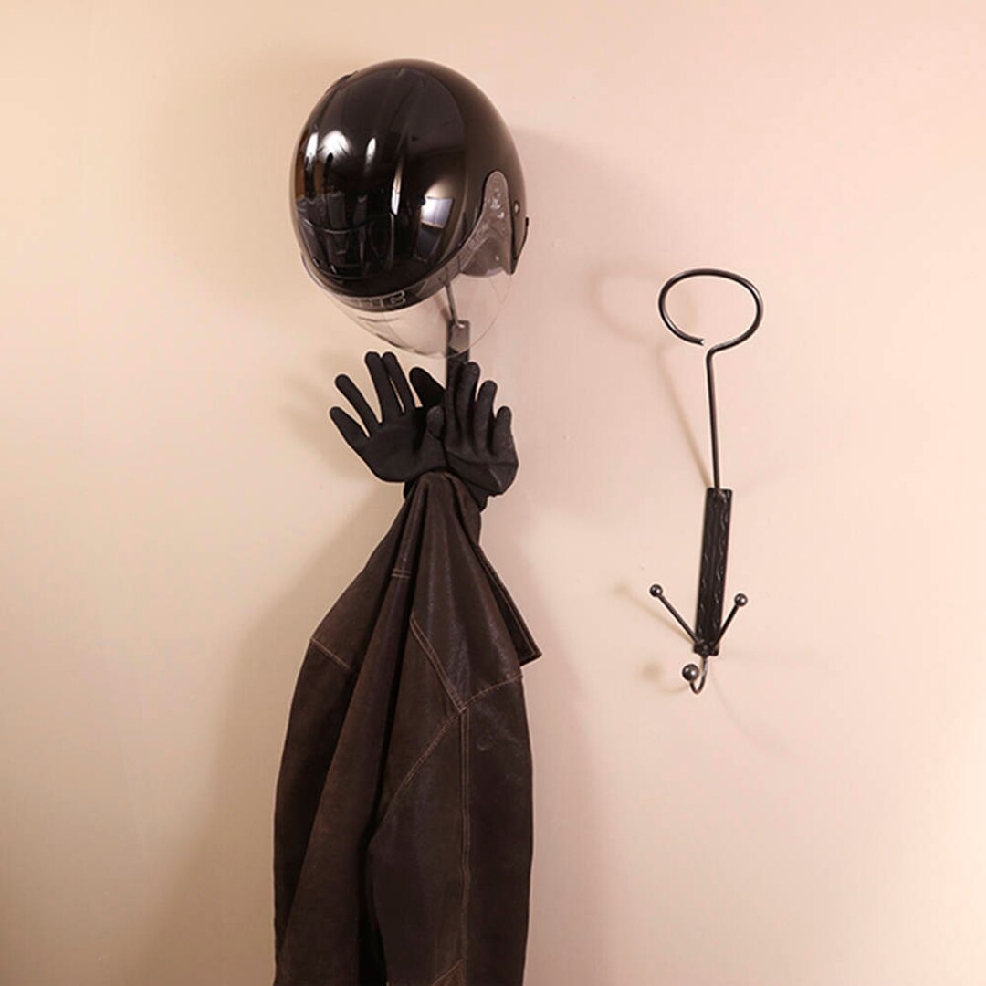 Helmet Hooks Metal Wall Arts Wall-mounted Metal Helmet - Etsy