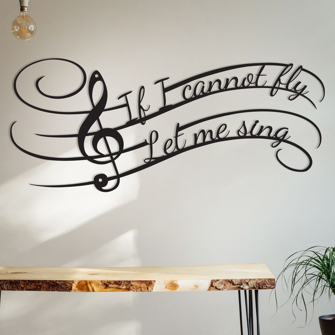 Music Note Monogram Sign, Music Note Decor, Gift for Musician - Etsy