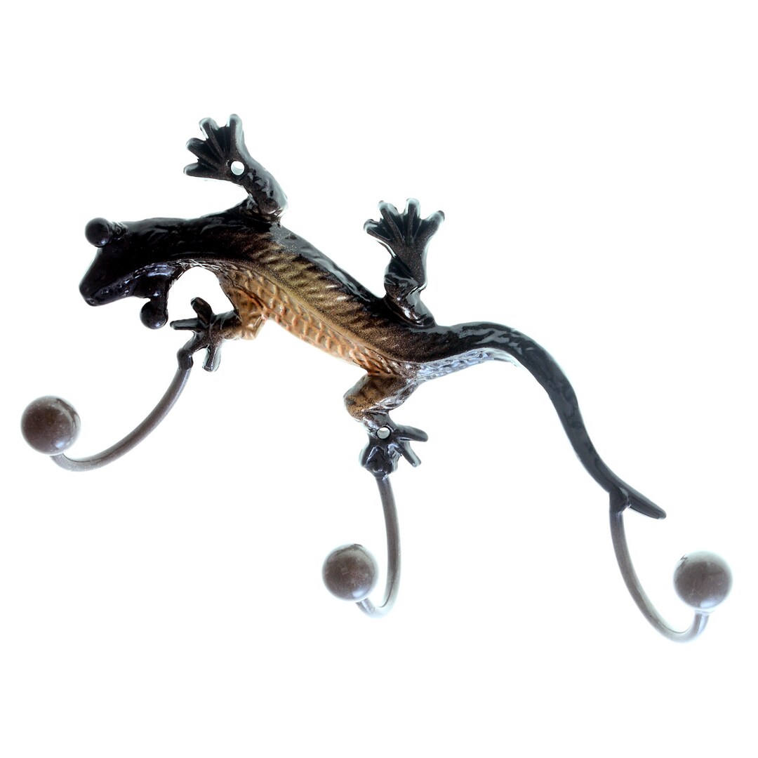 Gecko Lizard Wall Hooks for Coat, Wall Hanger, Jacket Hook ...