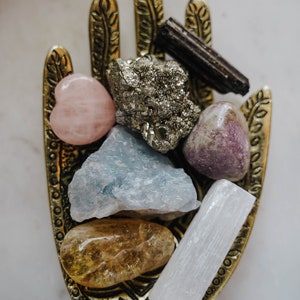 Healing Crystals for Nursery & Newborn Baby Kit - 7 Piece/protective ...
