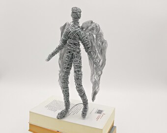 Wire Angel Sculpture - Etsy