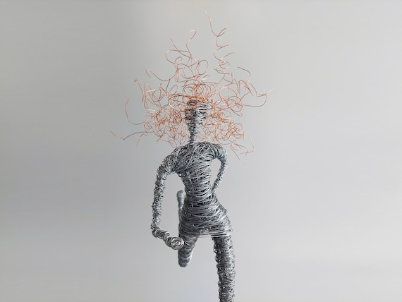 Wire Sculpture People