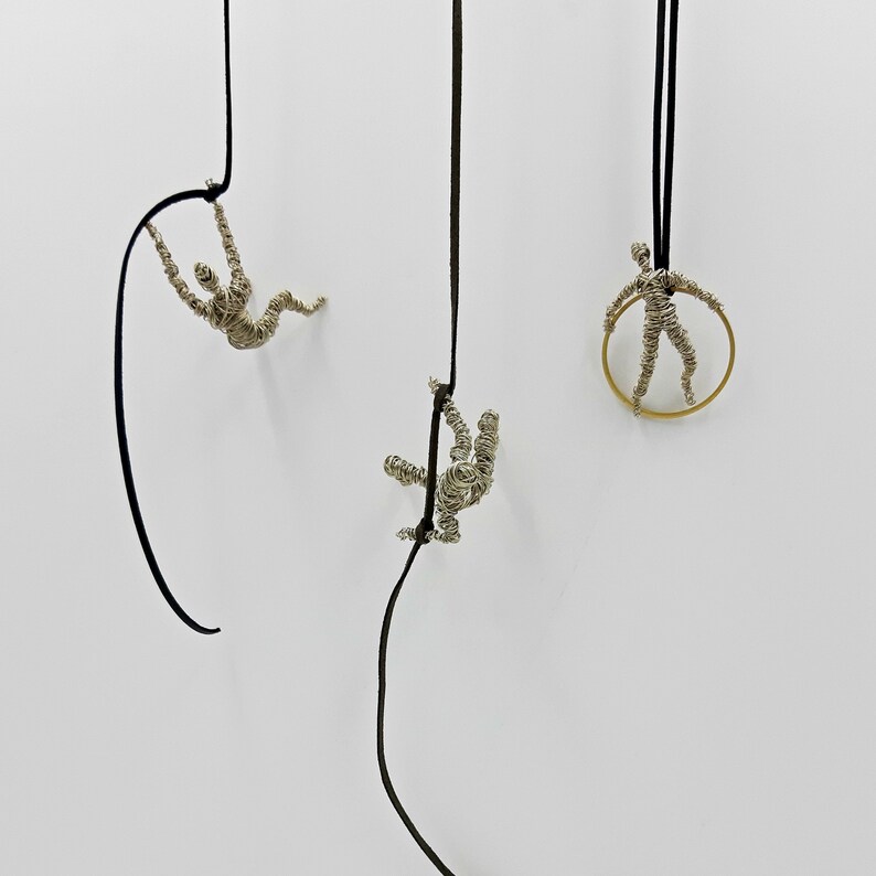 Climbing Man Figure Wall Art Decor Wire Sculpture - Etsy