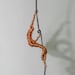Copper Wire Climbing Man Wall Sculpture, Handmade Metal Art - Etsy