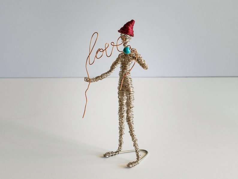Little Decorative Wire Sculpture 'love' Wire Word - Etsy
