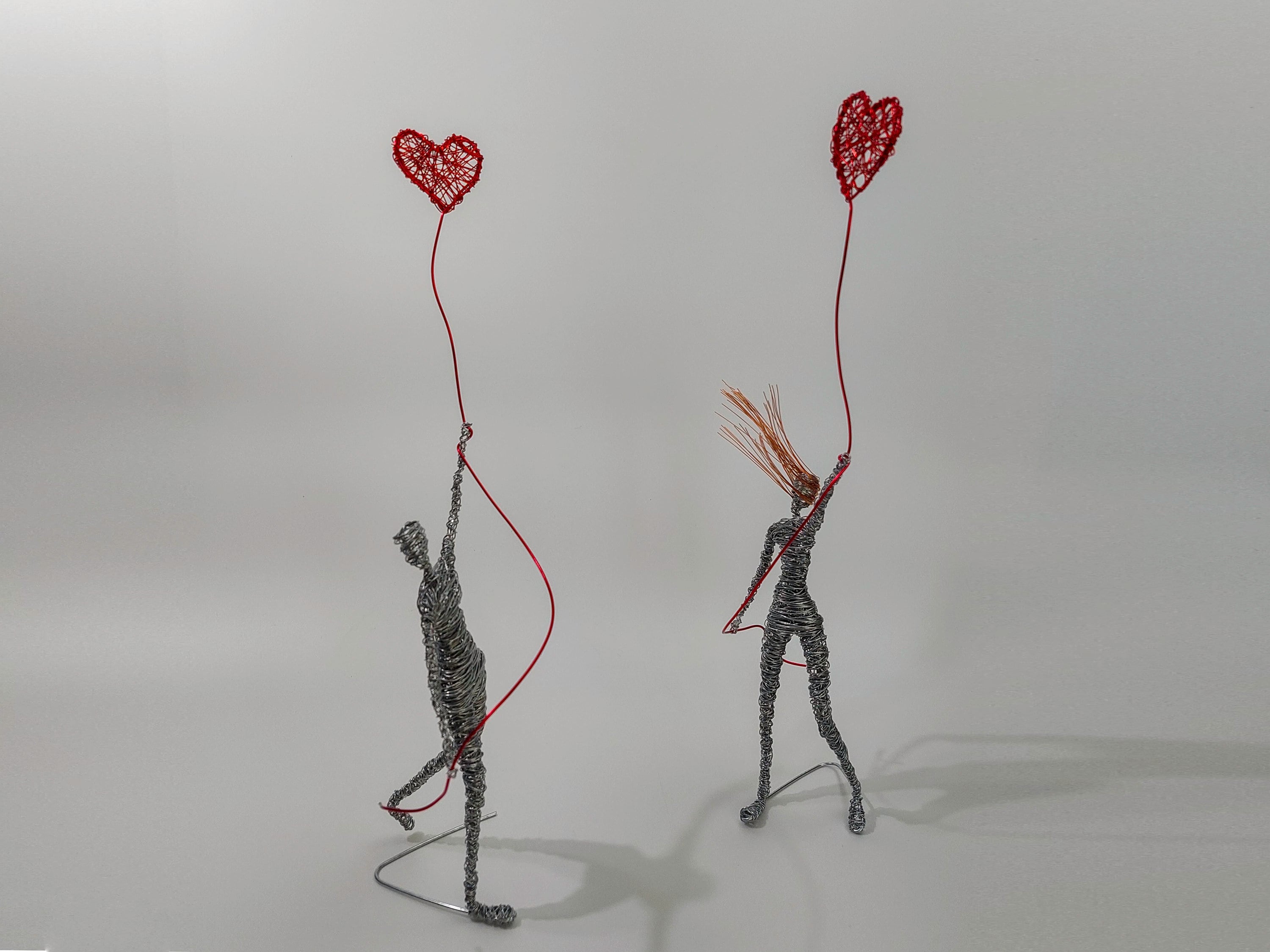 Wire Sculpture People