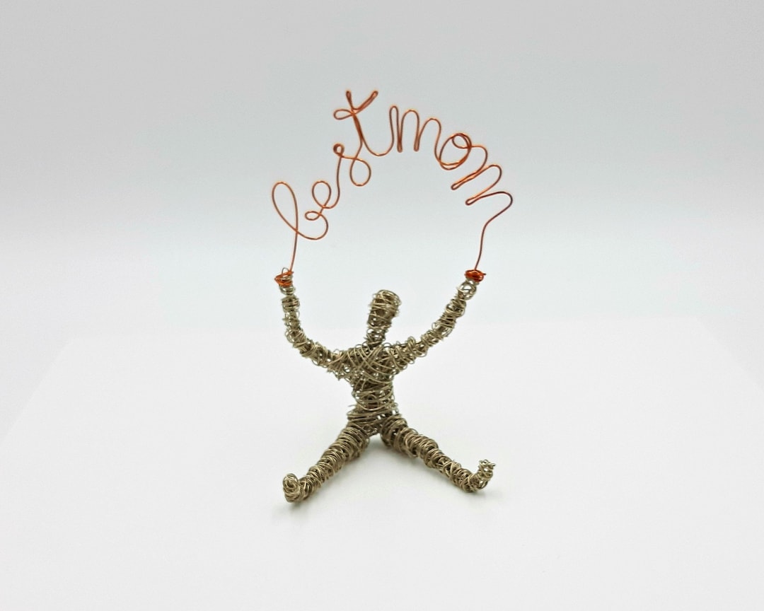 Child Wire Sculpture, the Best Gift for Mother's Day, Unique Gift From ...