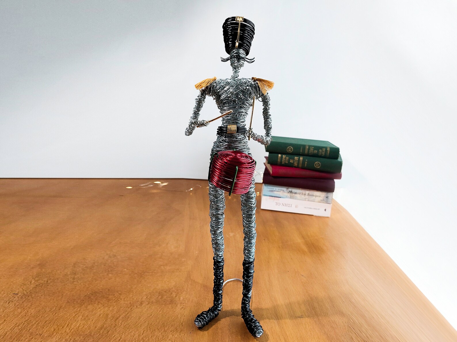 Wire Nutcracker Sculpture, Christmas Soldier Figurine, Art Gift - Etsy