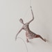 Wire Sculpture Climb Man and Woman, Wire Wall Art, Sculpture Art 3D ...