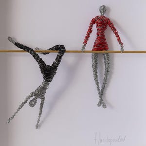 Circus Acrobats Wall Decor, Acrobats Sculpture, Circus Art, Original ...