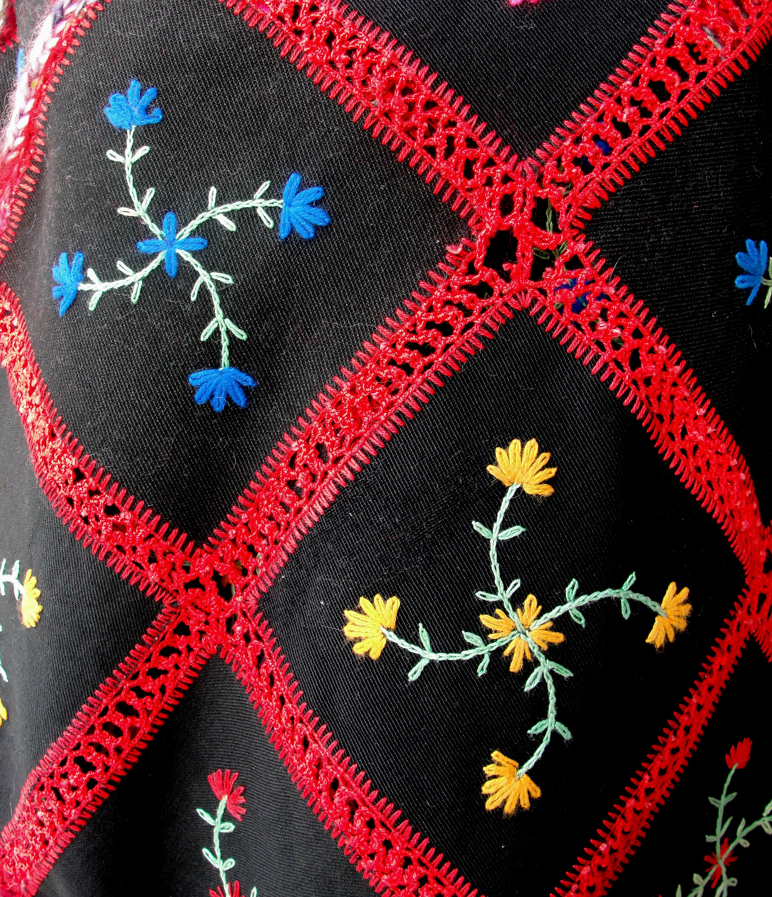 Bohemian Embroidery Cardigan Jacket Clothing Vintage - Etsy