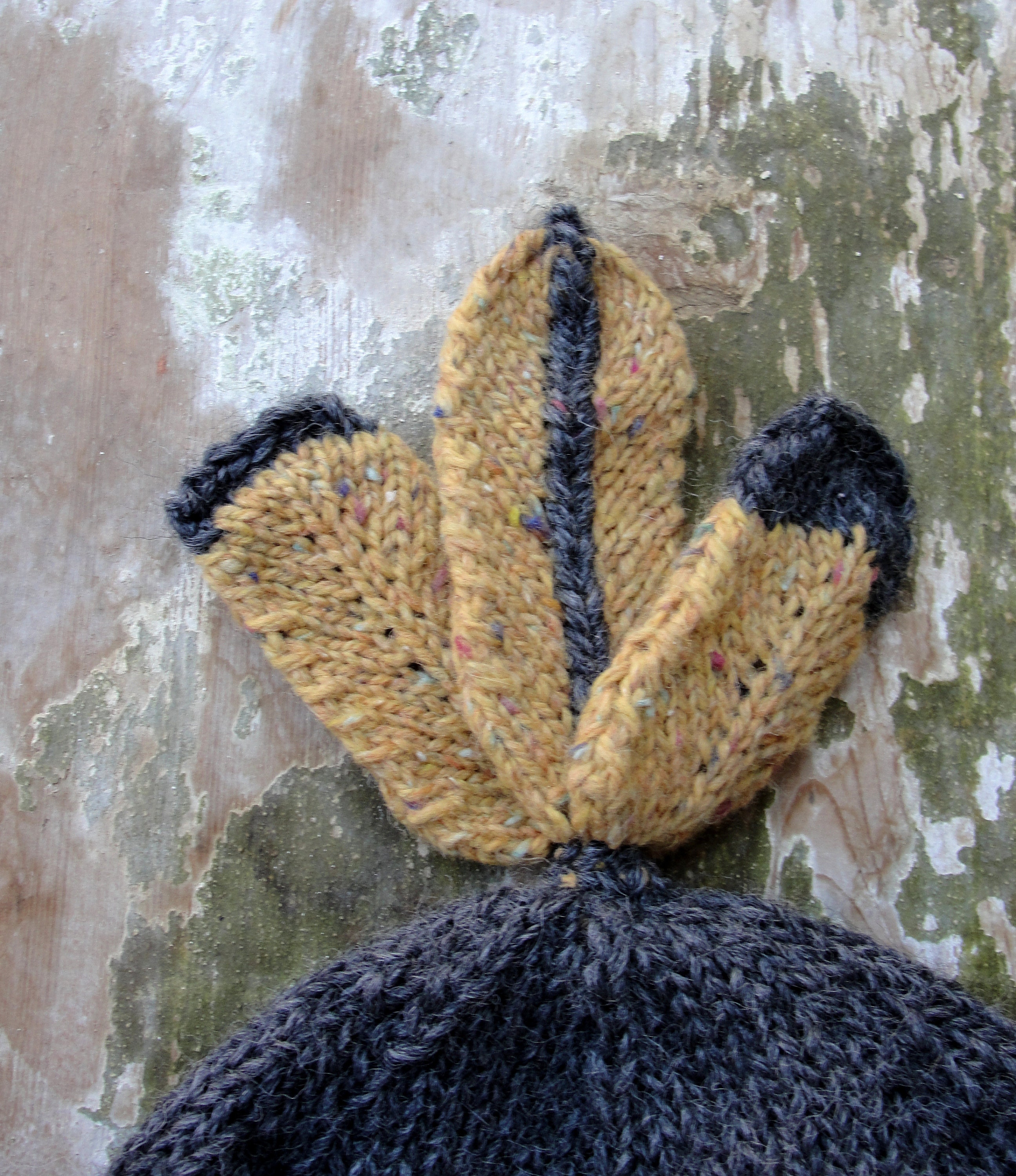 Kid's Bird Wool Knit Hat, Luxurious Accessory Earthy Colors - Etsy