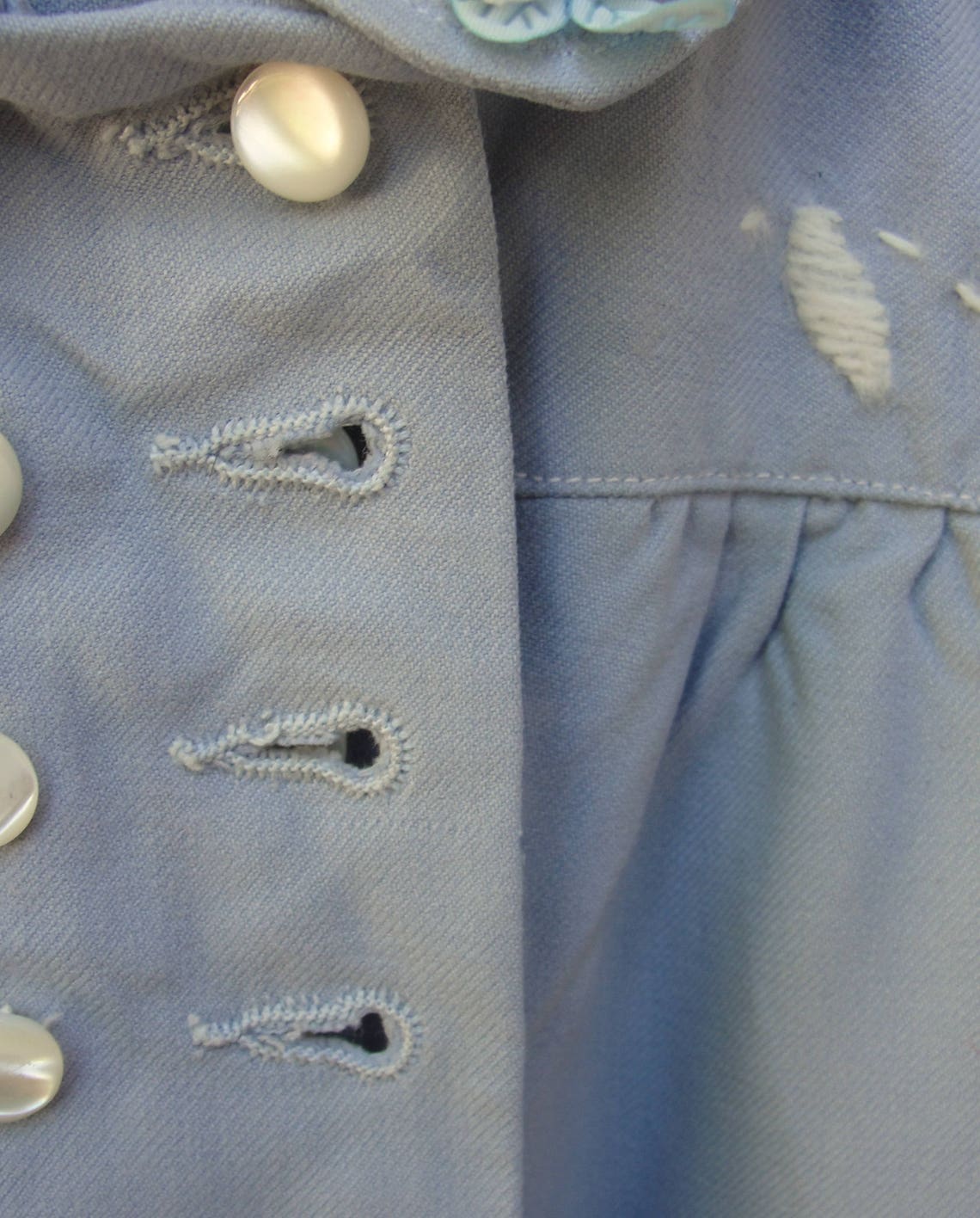 Blue Lace Jacket Baby Child Coat Size 12-18 Months Vintage - Etsy