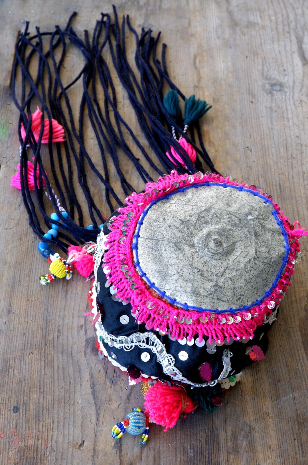 Vintage Turkish Folk Hat, Cap, Traditional Costume, 1970s Handmade Hat ...