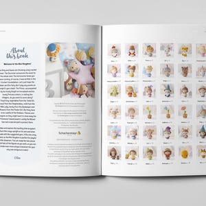 36 Mini Amigurumi Patterns - PDF Book Mini Kingdom by Amigurumi ...