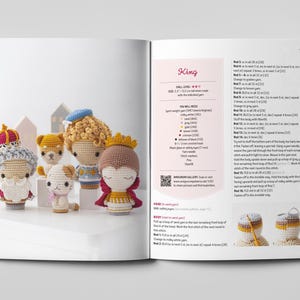 36 Mini Amigurumi Patterns - PDF Book Mini Kingdom by Amigurumi ...