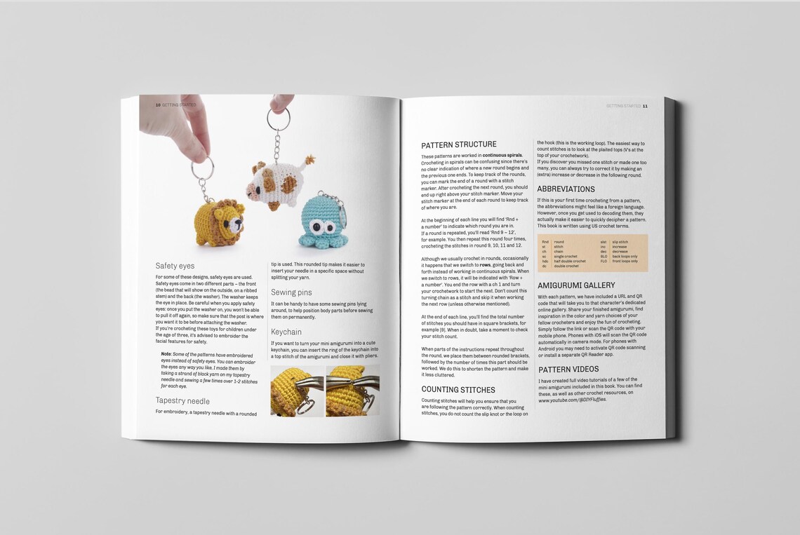 Mini Amigurumi Made Easy - PDF Book - Etsy