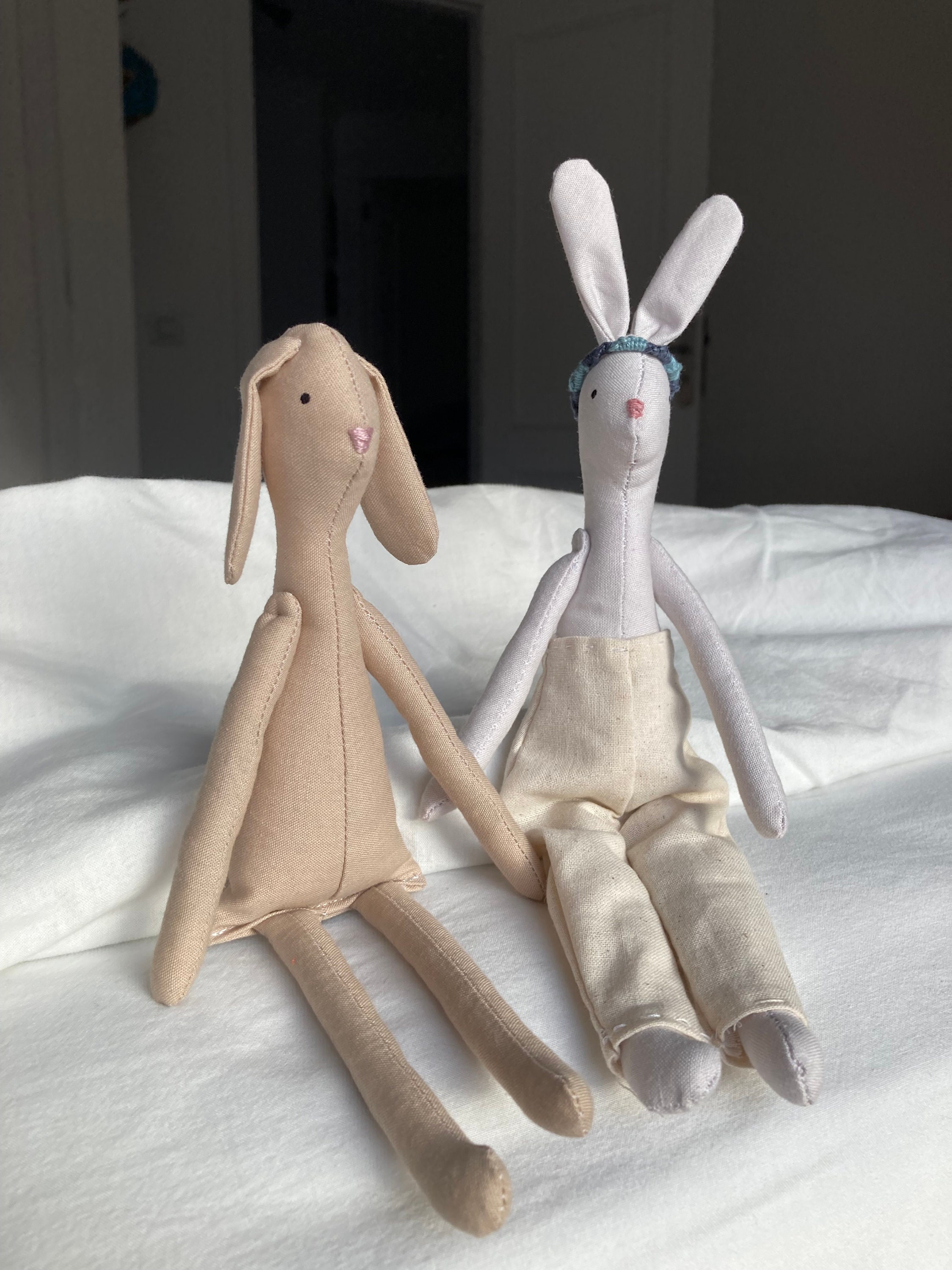 Doll Sewing Pattern , Little Rabbit Sewing Pattern , PDF Sewing Pattern ...