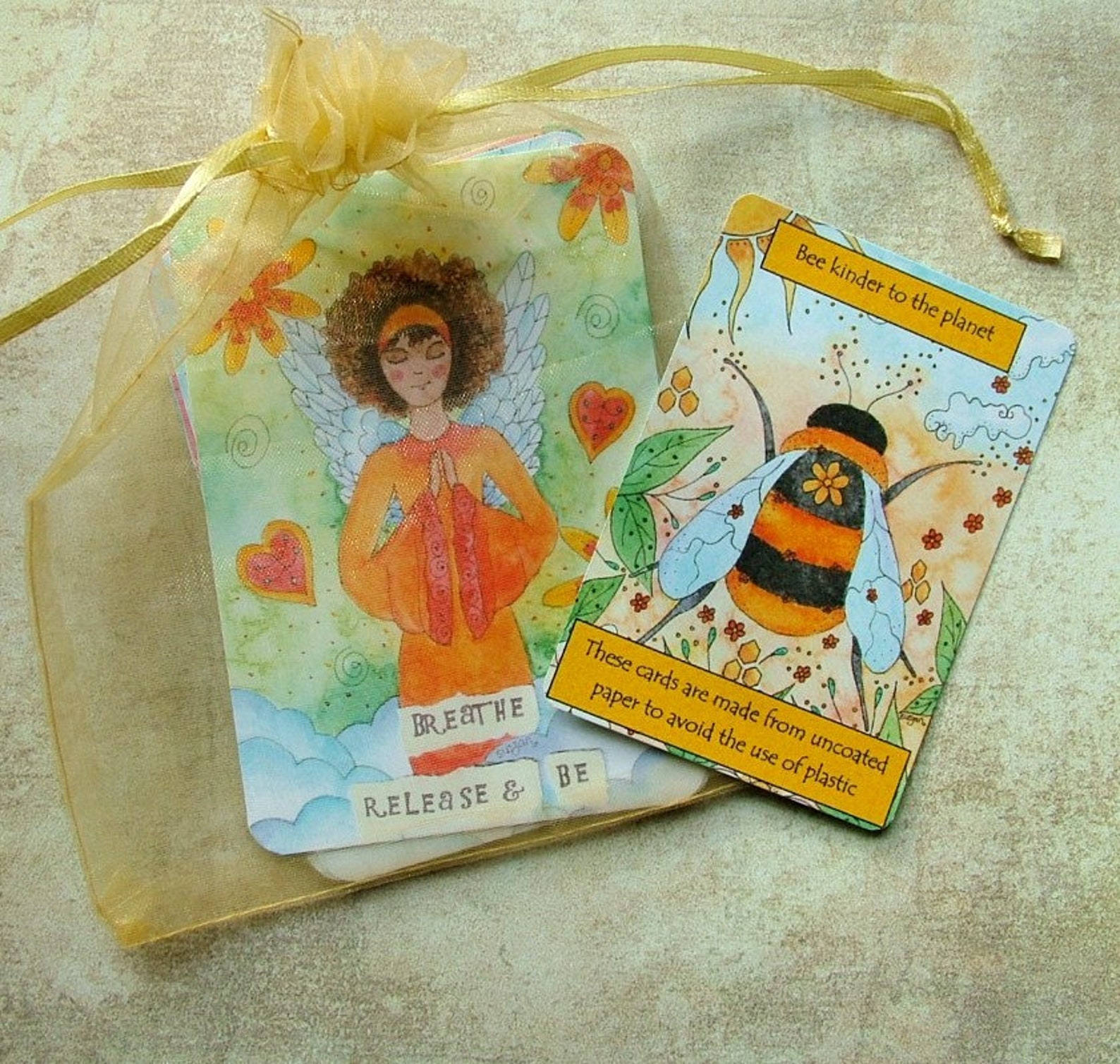 Angel Affirmation Cards Angel Inspiration Cards Angel - Etsy