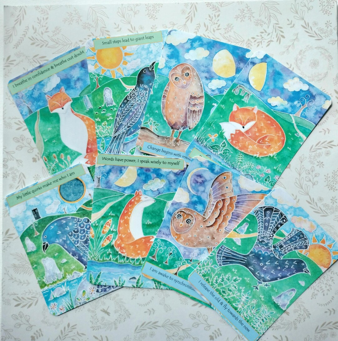 Wise Words Affirmation Cards - Etsy UK