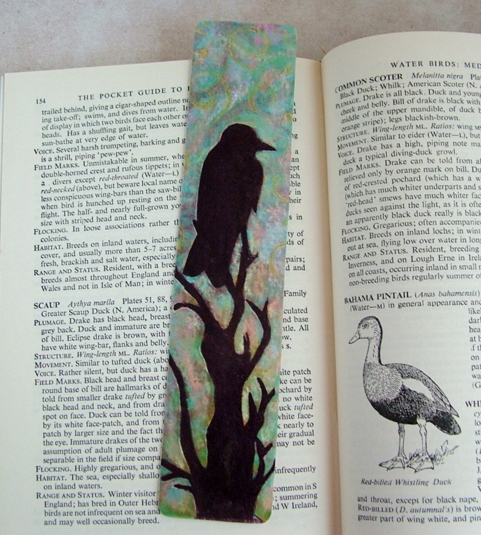 Raven Silhouette Bookmarks Corvid Bookmark 3 Crow Bookmarks - Etsy