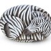 Amazing Zebra Painted on A Sea Rock | Stone Art by Roberto Rizzo 100% ...