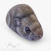 Incredibly Realistic Hand Painted Rock Mouse | Stone Art Painted Rocks ...